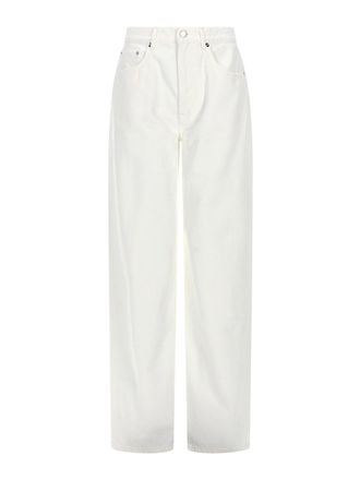 Loulou Studio Jean Droit - Blanc