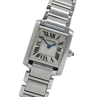 Cartier Montre vintage Pre-owned - Femme - Pre-owned - Blanc - Taille: ONE Size