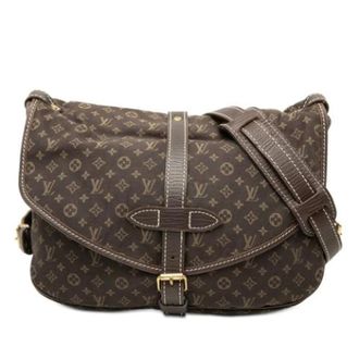 Louis Vuitton Sac bandouli&egrave;re vintage doccasion - Femme - Pre-owned - Brun - Taille: ONE Size