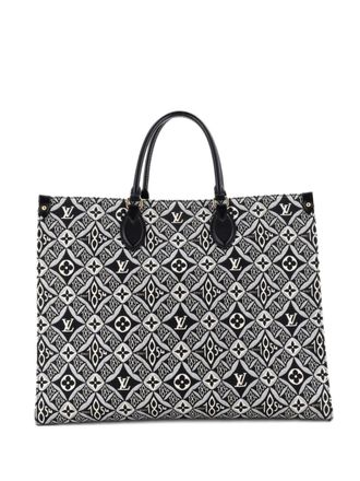 Louis Vuitton OnTheGo Limited Edition Since 1854 Monogram Jacquard GM tote bag - Noir