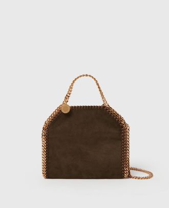 Stella McCartney Falabella Suede Tiny Tote Bag