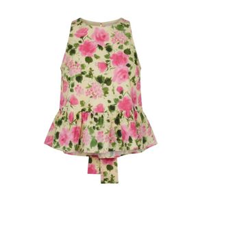 Liu Jo Floral Print Top - - Tops - Damen - Mehrfarbig - XS