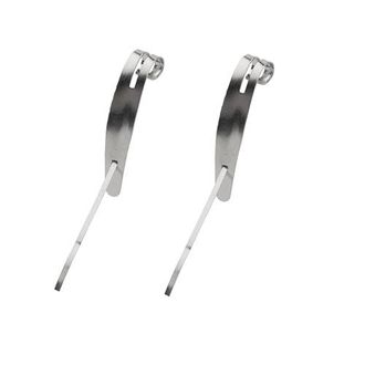 Bredemeijer Tropfenr&uuml;cksauger 2er-Set, Silberfarben