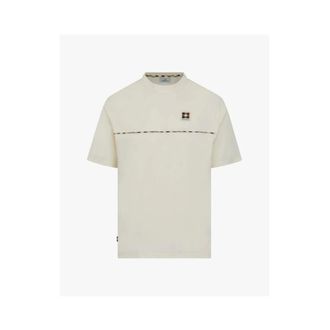 Aquascutum Homme, Tops, Blanc, Taille: 2XL T-Chemises