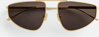 Bottega Veneta Lunettes De Soleil Aviateur Classic - Bottega Veneta