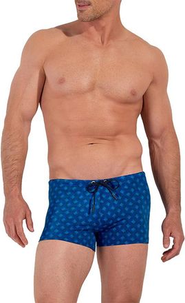 HOM Herren Shorts blau Mit Prints