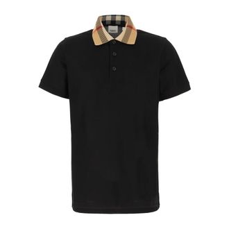 Burberry Cody Polo Shirt - - Tops - Herren - Schwarzk - M