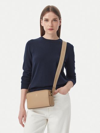 Tommy Hilfiger Handtasche Tommy Hilfiger Th Joy Camera Bag AW0AW19060 Beige