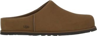UGG Ugg, Homme, Chaussures, Brun, Taille: 42 EU Leather Sabot