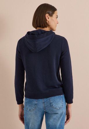 Cecil Sweatshirt mit Rippstrick