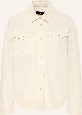 7 For All Mankind Hemdbluse weiss
