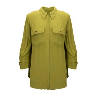 Elisabetta Franchi Bodysuit Shirt - - Blouses & Shirts - Damen - Gr&uuml;n - XL