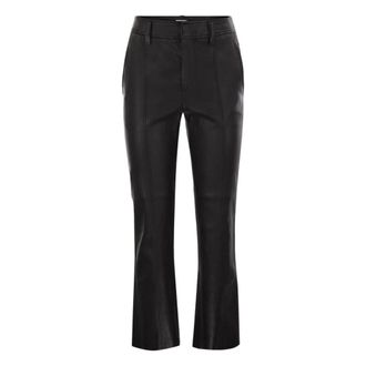 Brunello Cucinelli Square Zigarettenhose - - Trousers - Damen - Schwarzk - XS