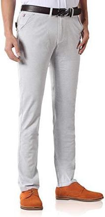 Demon&Hunter Pantalons en Coton Doux pour Hommes DH8323-2(32)