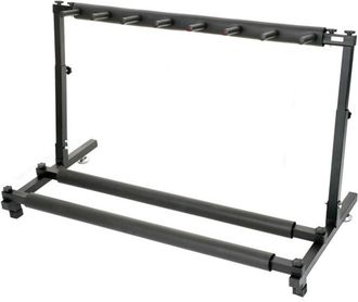 Generic Faltbarer Tennisschl&auml;gerhalter, EIN-/doppelschichtiger Badmintonschl&auml;ger-Aufbewahrungsst&auml;nder, H&ouml;henverstellbar Von 40-113 cm, Mit Schwammschutz, 50 K