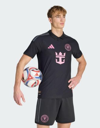 adidas adidas Performance - Inter Miami CF - Maillot d&eacute;fensif authentique de Messi - Noir/rose