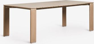 Sklum Rechteckiger Esstisch aus Akazienholz Kandroa 220 x 100 cm Helles Akazienbraun