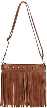 Generic Sacs &agrave; pompons pour femme | Sac portefeuille pour t&eacute;l&eacute;phone portable, sac &agrave; main en cuir synth&eacute;tique, sac &agrave; main &agrave; pompons, sac &agrave; main pour t&eacute;l&eacute;phone 