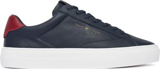 Tommy Hilfiger Sneakers Tommy Hilfiger Premium Dress Cupsole Lth FM0FM05572 Dunkelblau