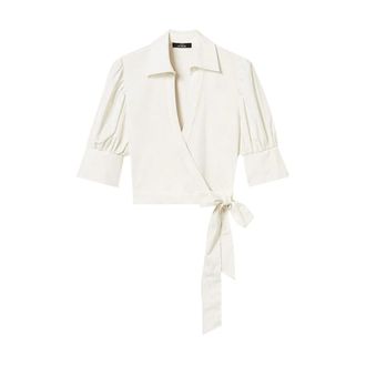 Twin-Set Actitude, Femme, Blouses et Chemises, Blanc, Taille: 42 FR Actitude Chemises