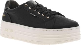 Mustang Jeans Damen 1497-302 Sneaker, schwarz, 40 EU