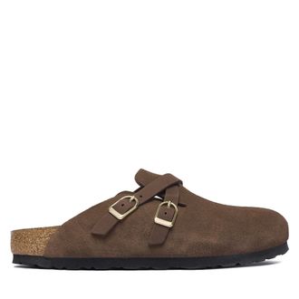 Birkenstock Pantoletten Birkenstock Blair D-Buckle 1032983 Braun