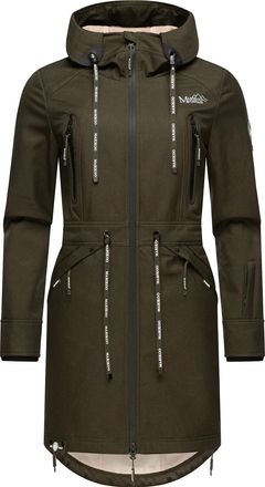 Marikoo Damen Softshellmantel Funktionsmantel Racquellee Olive Gr. XXL
