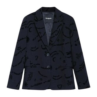 Desigual AME Dora Blazer - - Jackets - Damen - Schwarzk - XL