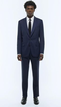 Fursac Costume ajust&eacute; &agrave; rayures tennis - Taille 54 - Homme