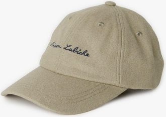 Maison Labiche Casquette en laine m&eacute;lang&eacute;e