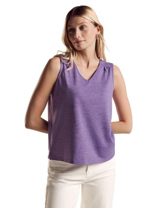 Street One Top mit Stickerei