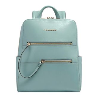 Piquadro Sac &agrave; dos en cuir Rfid Patricia pour iPad 27-94 cm - Femme - Sacs - Bleu - Taille: ONE Size
