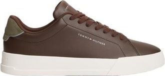 Tommy Hilfiger Basket cuir effet grain&eacute;