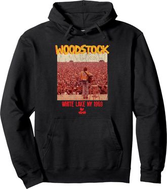 Woodstock Chimes Woodstock White Lake NY 1969 Pullover Hoodie