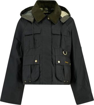 Barbour Femme, Vestes, Vert, Taille: 38 FR Veste Huil&eacute;e Liza