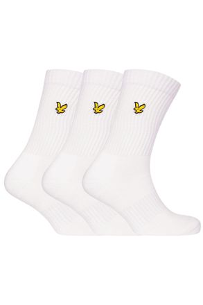 Lyle & Scott Herren Socken Set (3 Paar) aus Hochwertige Baumwolle - Hamilton- Trendige, Lang, Atmungsaktiv, Bequem - Perfekt für jeden Tag
