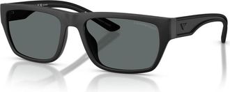 Emporio Armani unisex, Accessoires, Noir, Taille: 57 MM Lunettes de soleil