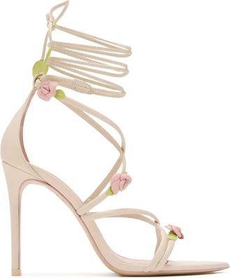 Sophia Webster sandales Rosette 100 mm - Blanc