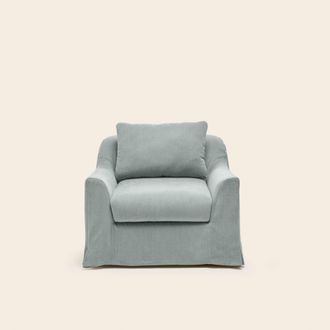 Madura Fauteuil Claribel Barbate c&eacute;ladon - VERT
