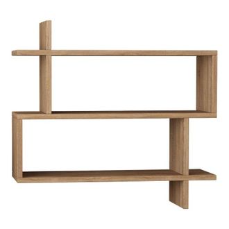 DRAWER Drawer - tag&egrave;re murale en bois L70cm - Bois clair - Plex