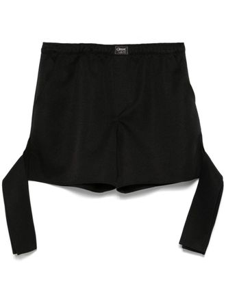 Coperni short à détail noué - Noir