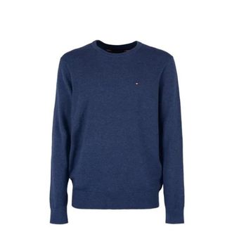 Tommy Hilfiger Homme, Pulls, Bleu, Taille: L Pull ras du cou
