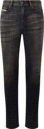 Diesel Homme, Jeans, Noir, Taille: W29 Pantalon en denim coupe slim droite