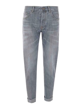 Dondup Jean Droit - Bleu