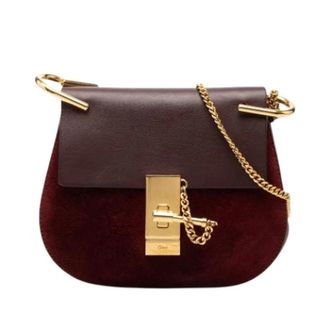 Chlo&eacute; Pre-owned The Drew Schultertasche - - Pre-owned - Damen - Rot - ONE SIZE