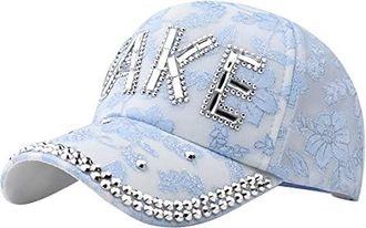 Generic Casquette décontractée pour homme et femme - Casquette de baseball tendance - Boucle en jean - Chapeau dextérieur pour homme, bleu, taille unique
