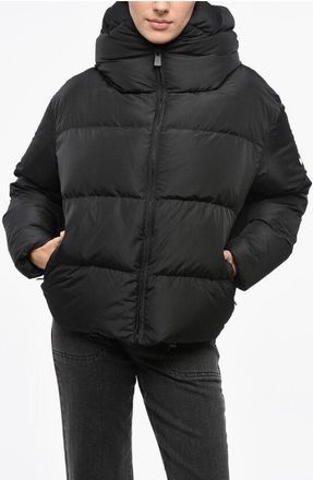 Bacon Quilted CLOUD Down Jacket with Front Zip size Xs