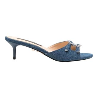 Twentyfourhaitch Femme, Chaussures, Bleu, Taille: 36 EU Mules Sabaudia