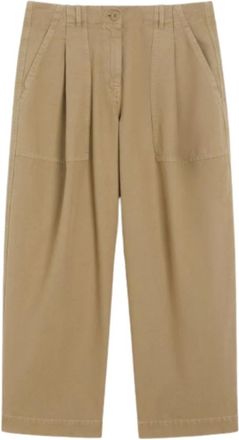 Max Mara Femme, Pantalons, Vert, Taille: 40 FR Pantalon Barrel Leg Vert