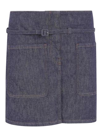 Courr&egrave;ges Mini Jupe - Gris